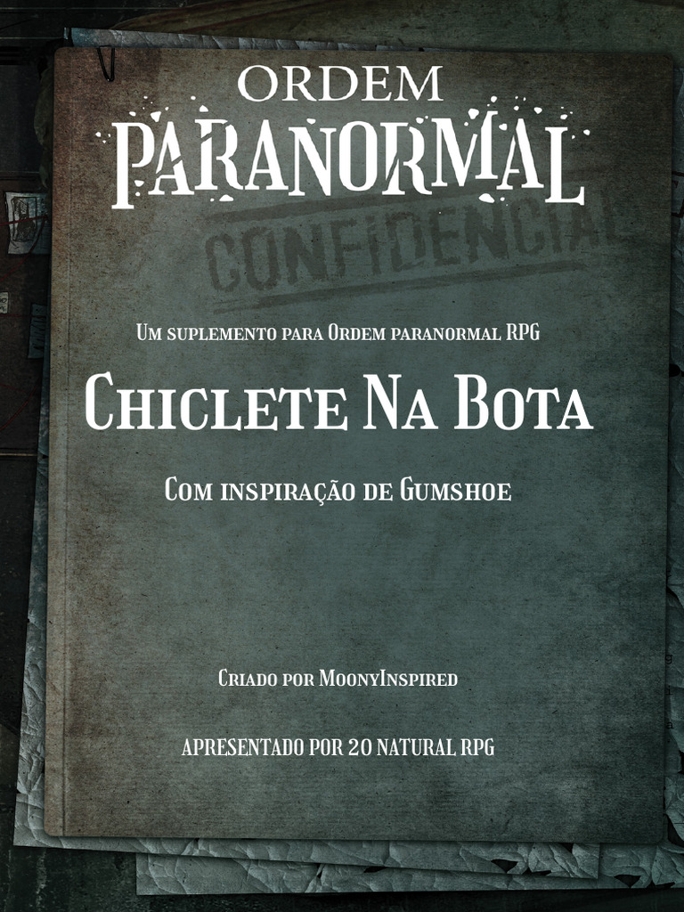 Chiclete Na Bota 1.0 PDF | PDF | Jogos de RPG | Conhecimento