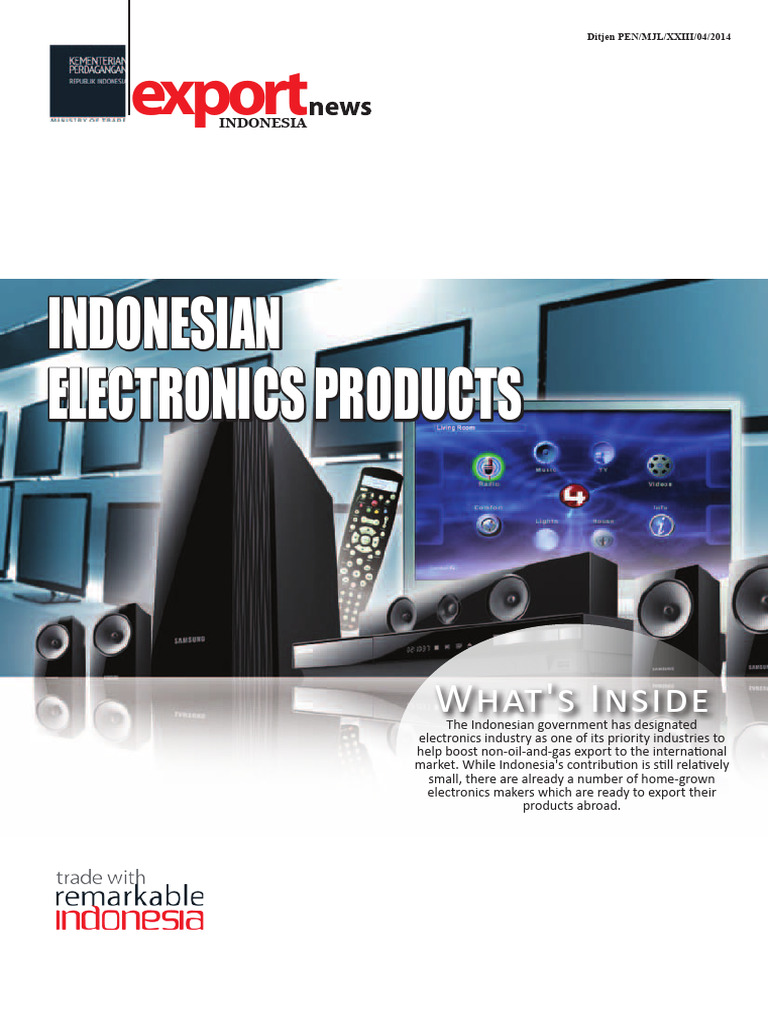 Exporter Elektronik | PDF | Indonesian Rupiah | Home Appliance