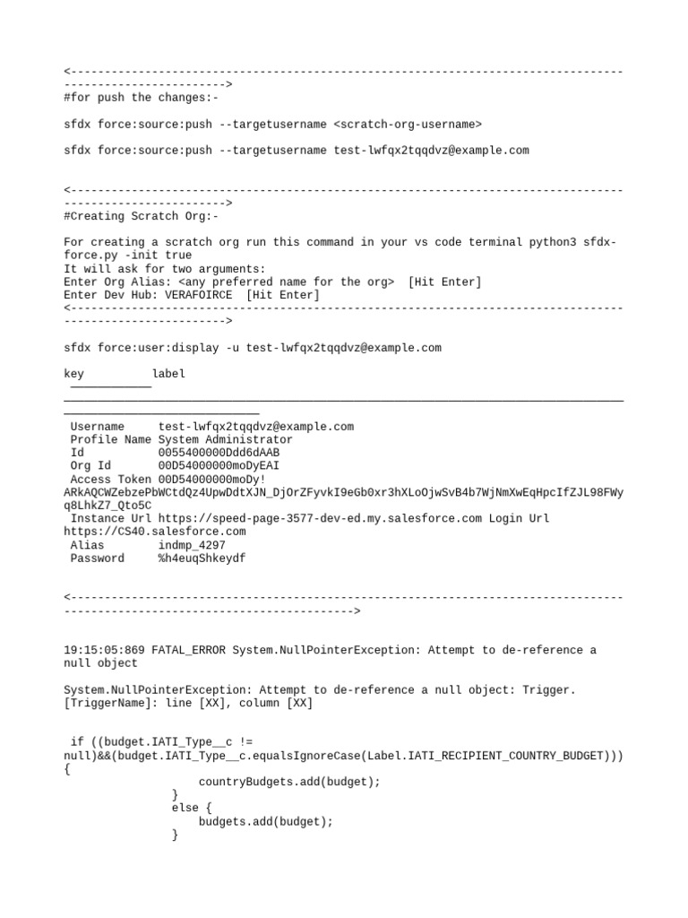 Command For Vera | PDF | User (Computing) | Login