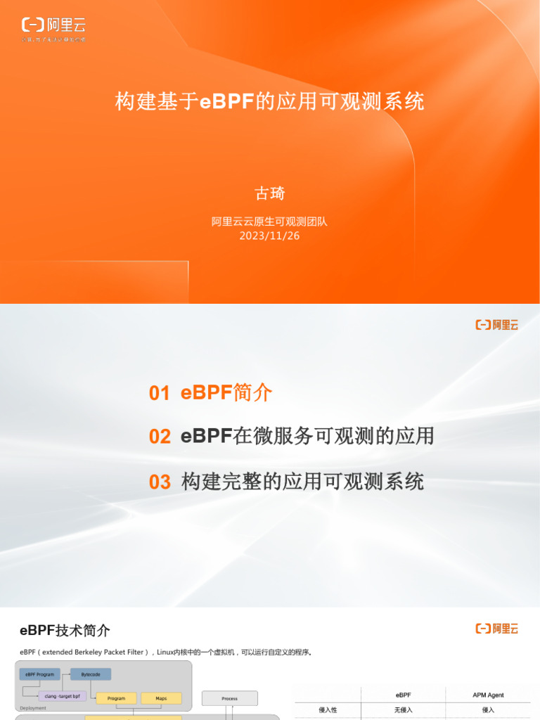 构建基于eBPF的应用可观测系统 | PDF