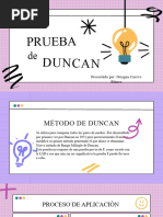 Prueba de Duncan: Comparación de Medias | PDF | Análisis de variación ...