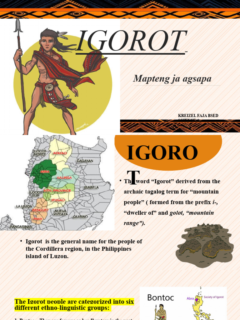 IGOROT | PDF | Ethnicity | Ethnic Groups