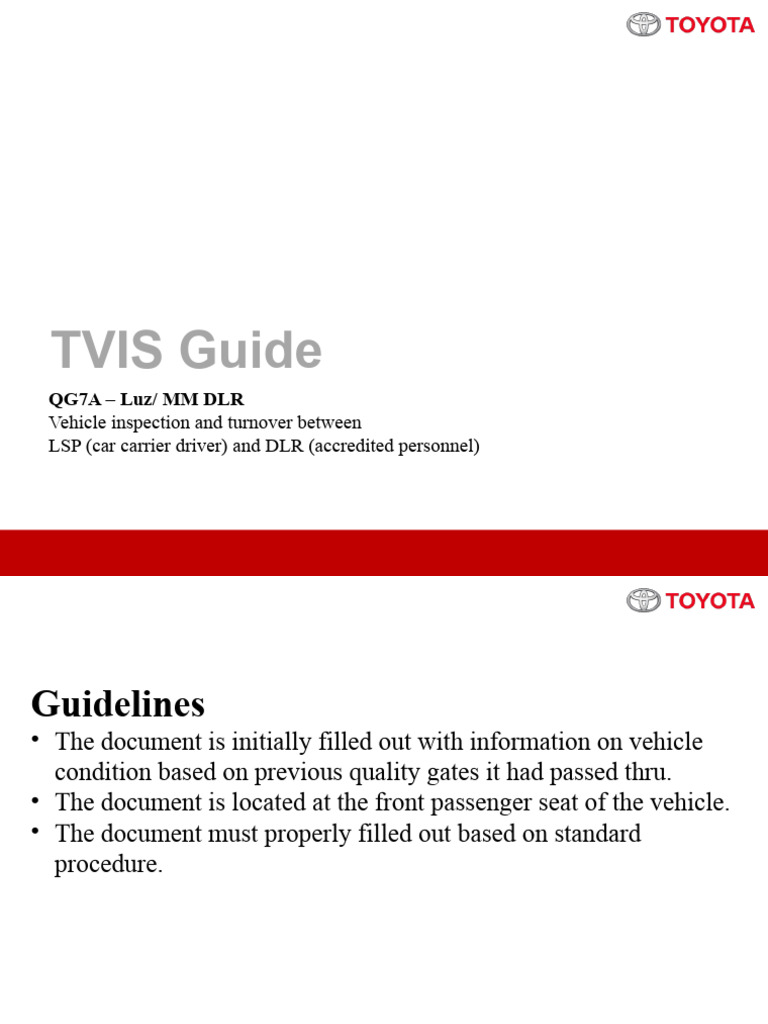 5 TVIS Guide QG7A | PDF | Toyota | Land Vehicles