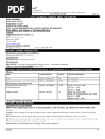 Benefect Botanical Decon 30 Disinfectant: Safety Data Sheet | PDF ...
