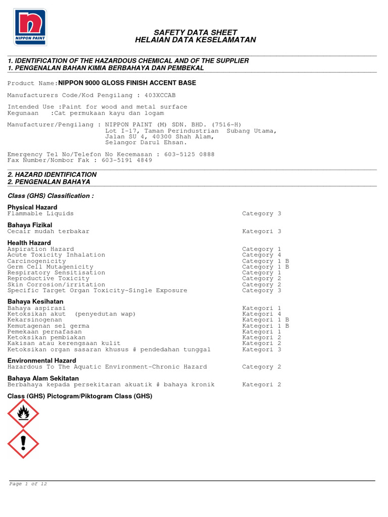 Nippon 9000 Gloss Finish | PDF