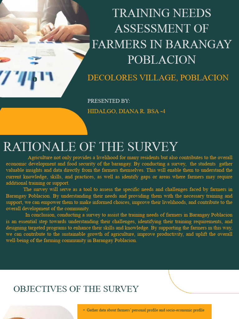 Training Needs Assessment Final | PDF | Pasture | Agriculture