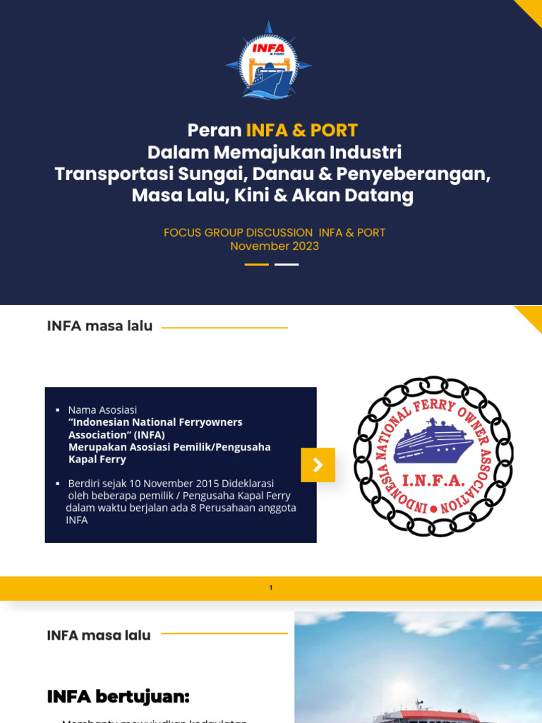 Peran INFA and PORT | PDF | Bisnis | Teknologi & Rekayasa