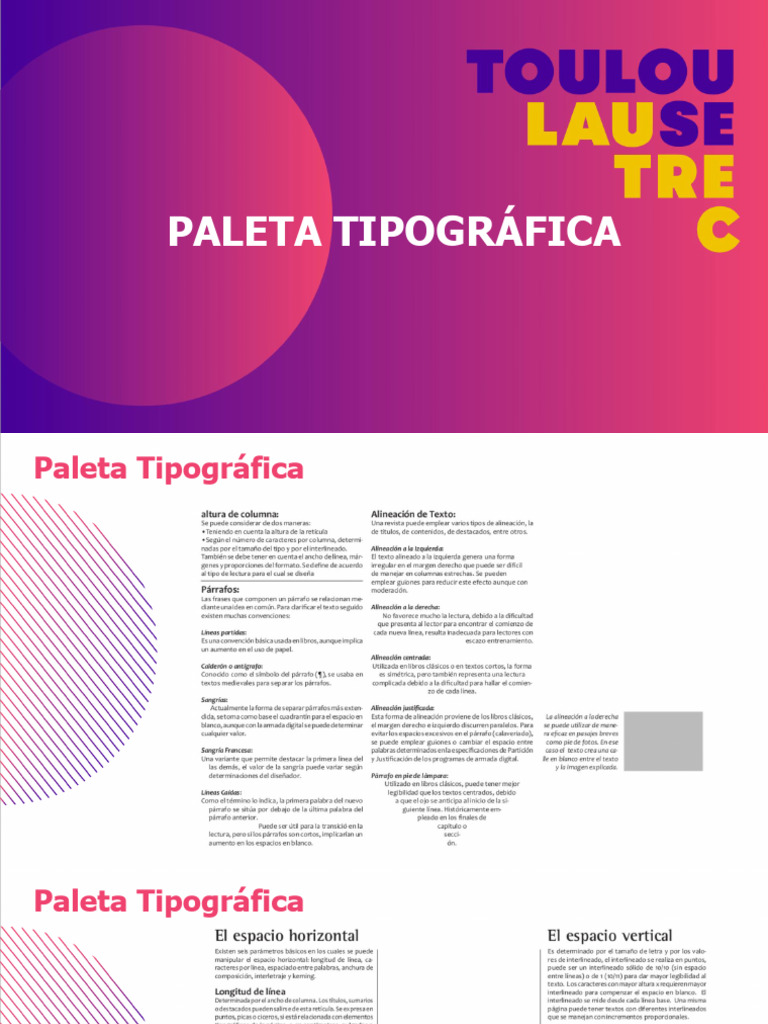 Paleta Tipográfica | PDF