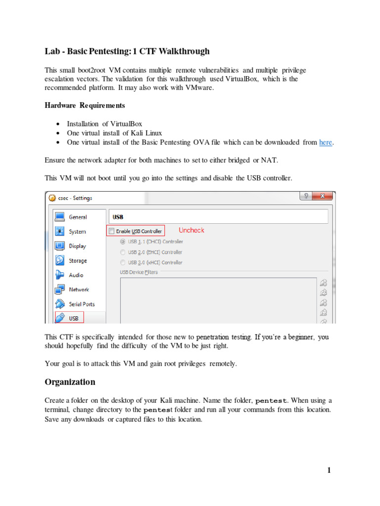 Lab - CTF - Basic Pentesting | PDF | File Transfer Protocol | Virtual ...