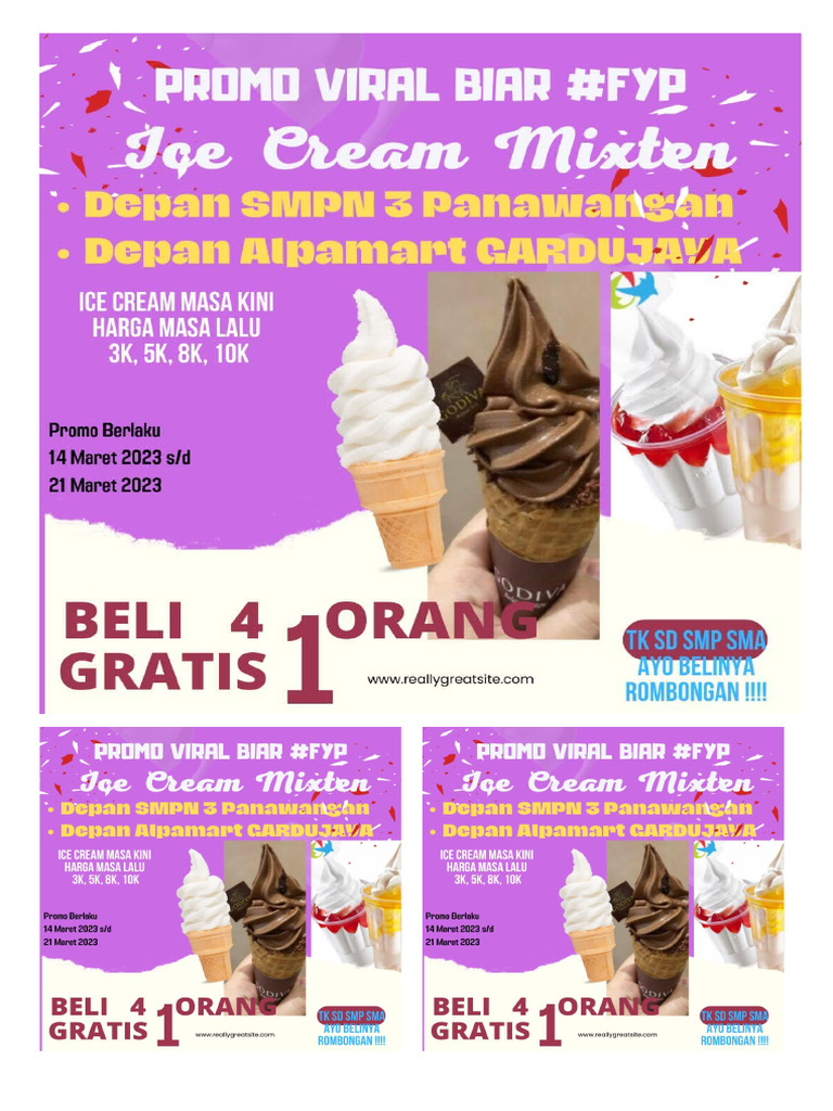 Iklan Es Cream | PDF