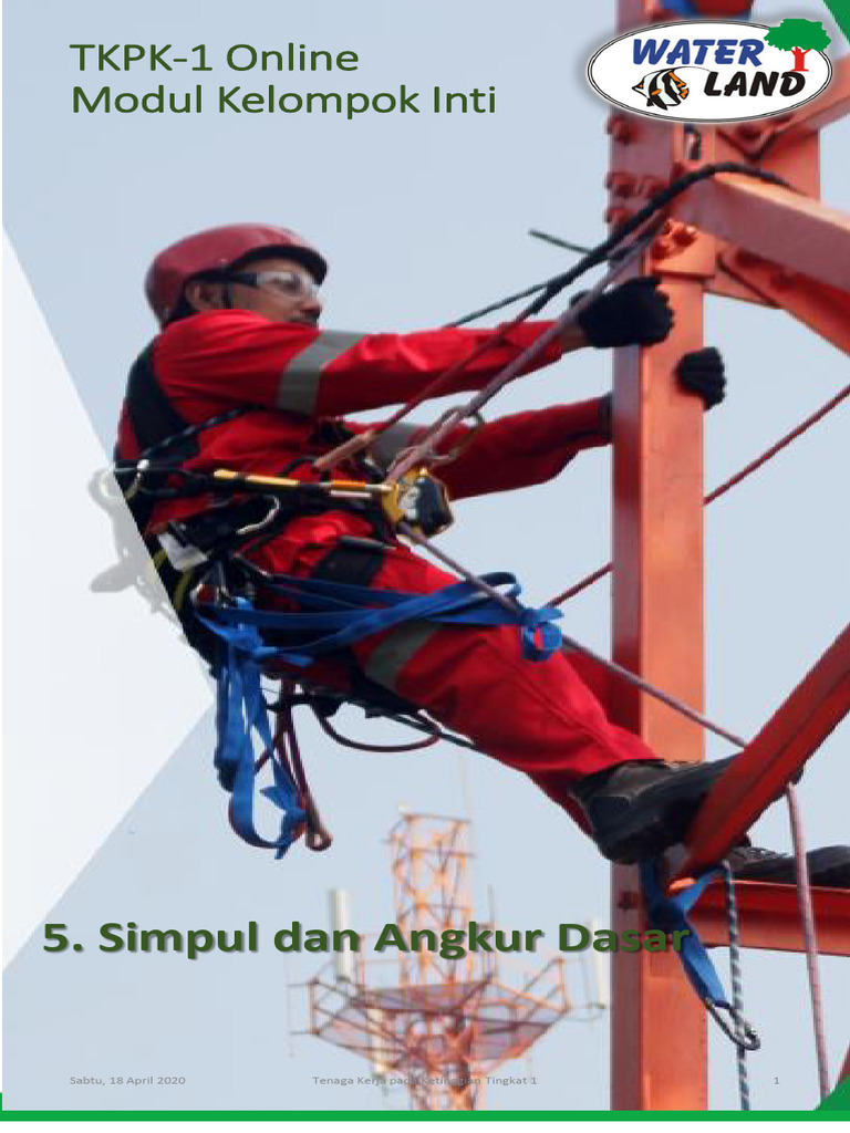 Simpul & Angkur Dasar untuk TKPK-1 | PDF | Griya & Taman | Komputer