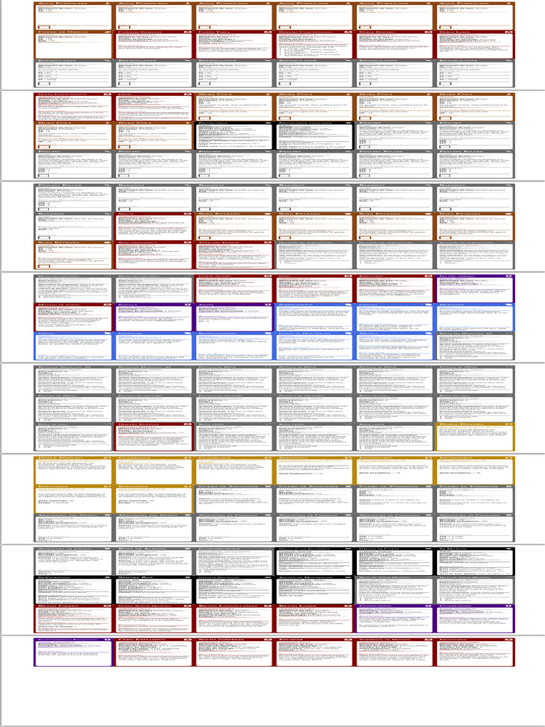 RPG Cards2 | PDF | Tecnología militar | Naturaleza