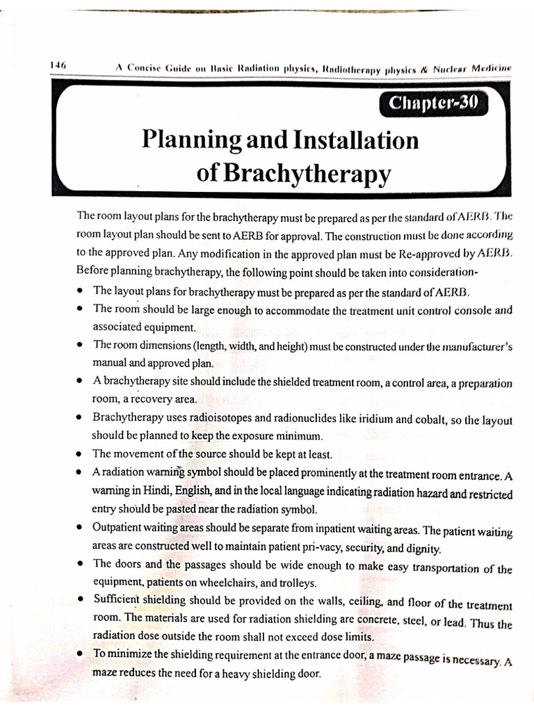 Brachytherapy | PDF