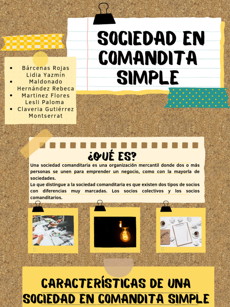 Sociedad en Comandita Simple | PDF | Sociedad de responsabilidad limitada | Business