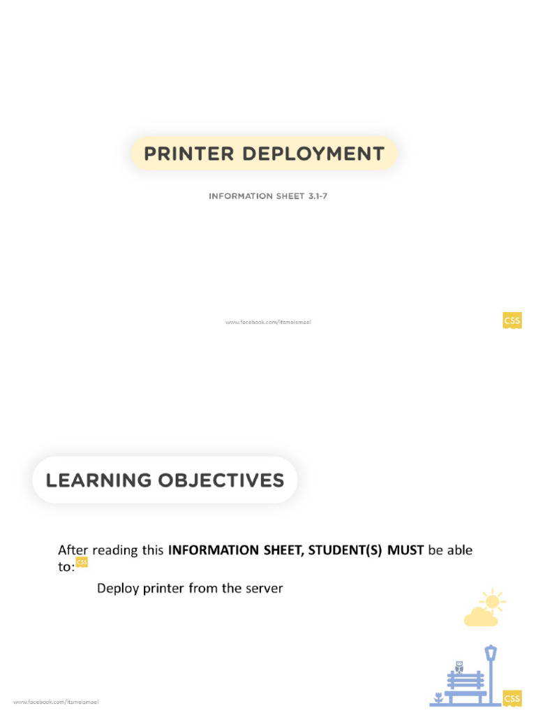 7 Printer Deployment | PDF