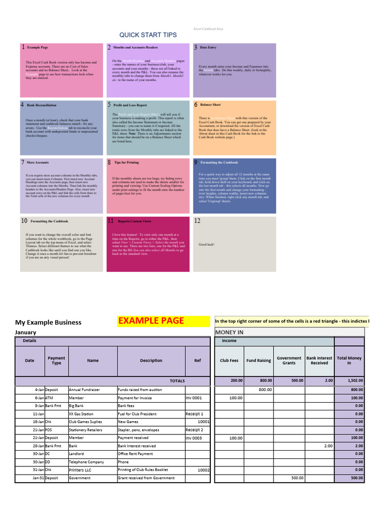 Double Entry Bookkeeping Excel Template | PDF | Income Statement ... Double Entry Bookkeeping Excel Template | PDF | Income Statement ...