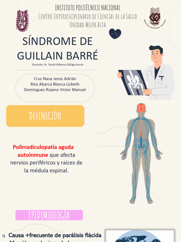 Síndrome de Guillain-Barré: Diagnóstico y Tratamiento | PDF | Salud ...