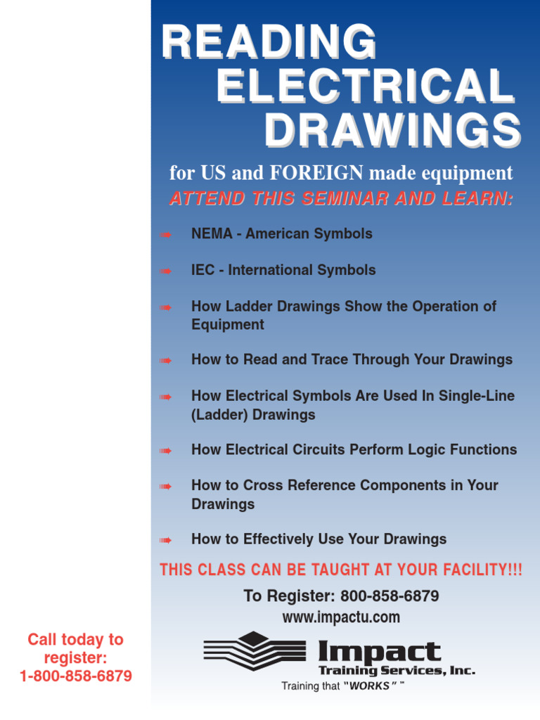 Reading Electrical Drawings Brochure | PDF | Relay | Electrical Engineering Reading Electrical Drawings Brochure | PDF | Relay | Electrical Engineering