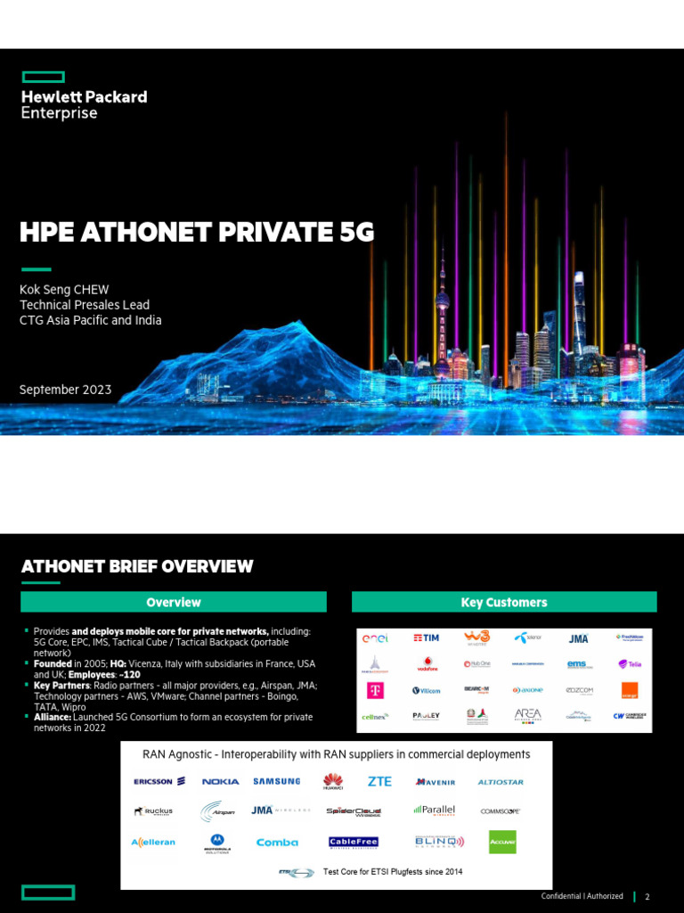 Private5G For Isolated Enterprise Private Network | PDF | Wi Fi ...