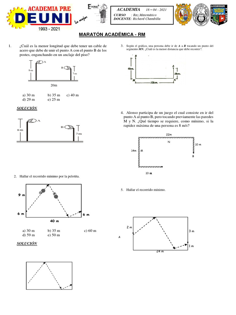 Maraton Académica - RM | PDF
