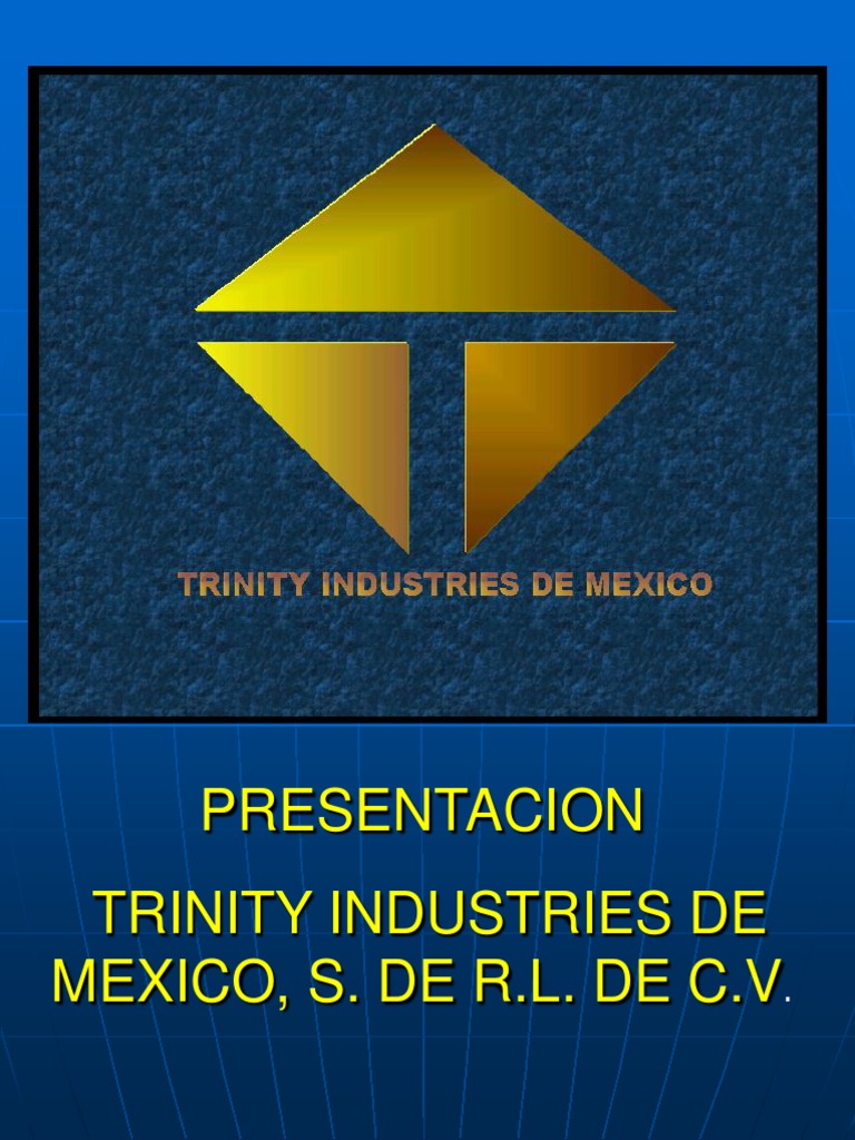 Presentacion de Trinity Industries de Mexico | PDF | Corrosión ...
