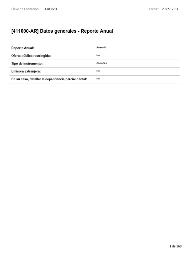 Reporte Anual Becle 2022 - XBRL | PDF | Whisky | normas internacionales ...