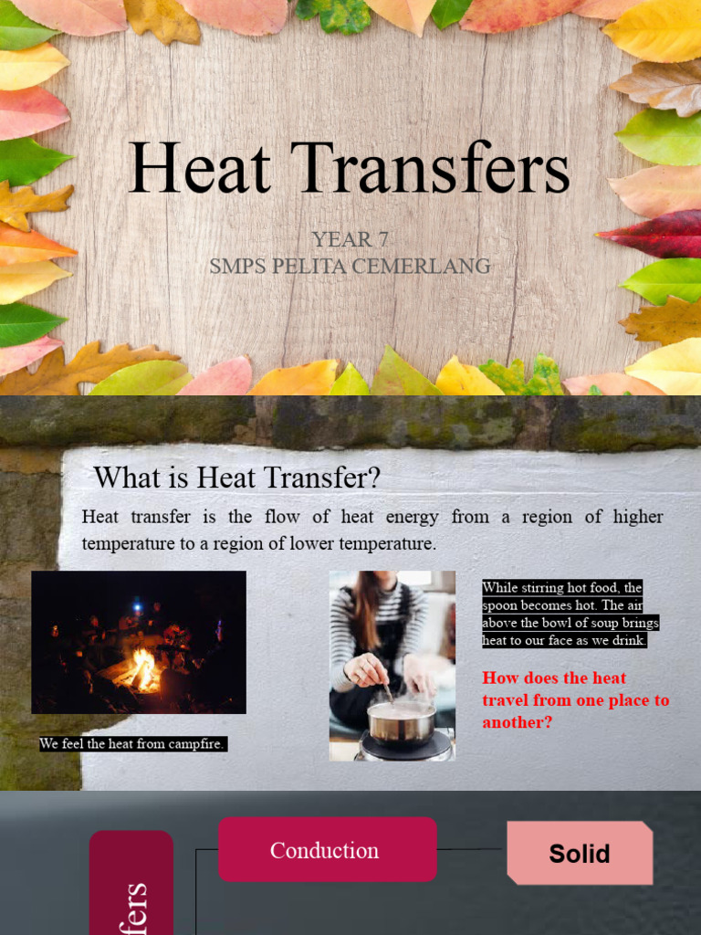 Heat Transfers | PDF | Heat Transfer | Thermal Conduction