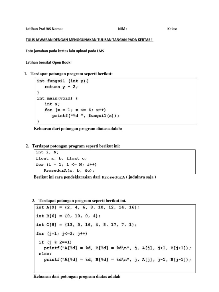 Contoh Sorting Ascending dan Algoritma | PDF | Metode & Bahan Ajar ...