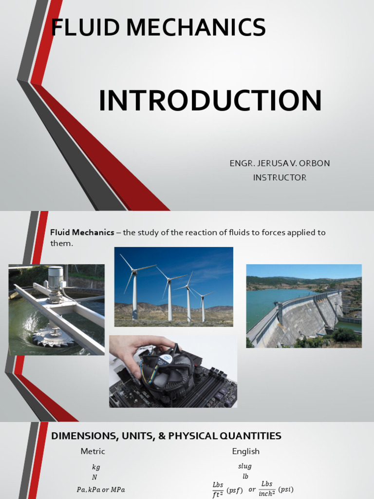 FM Introduction | PDF | Heat | Pressure