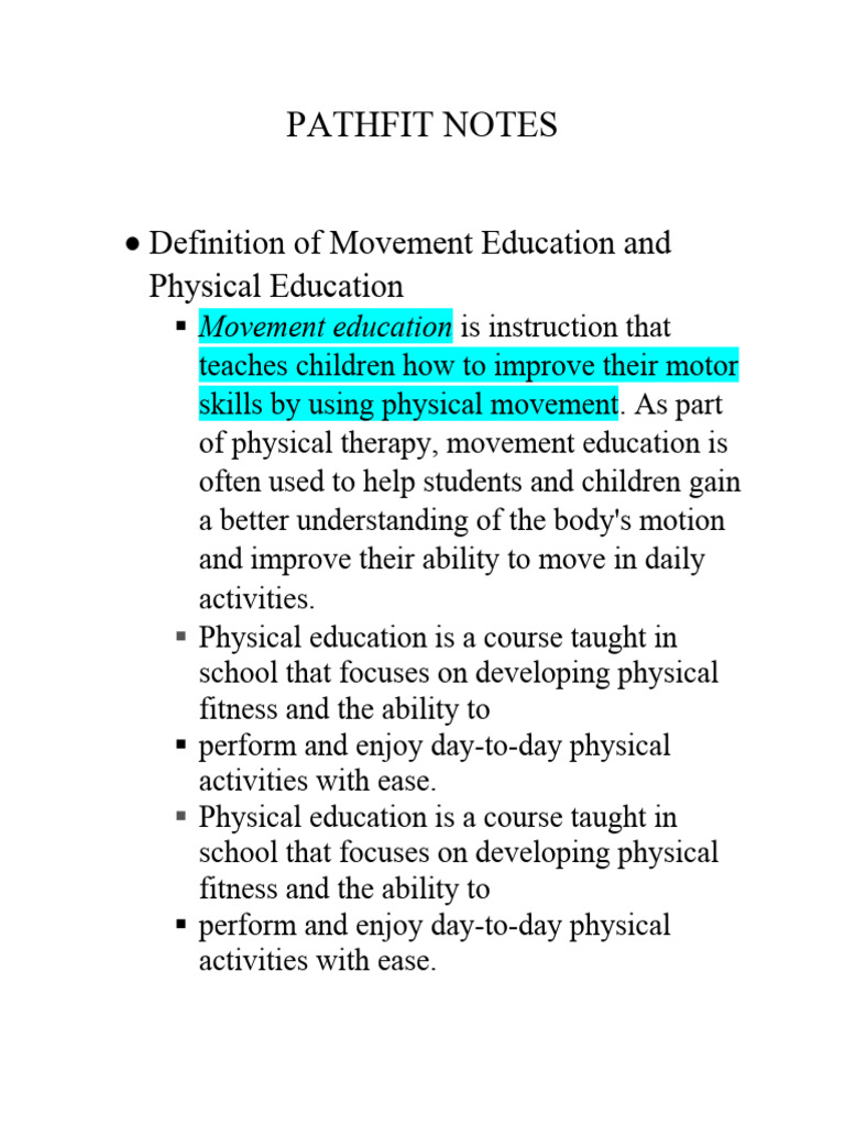 Movement Competency Training | PDF | Physical Fitness | Physical Education