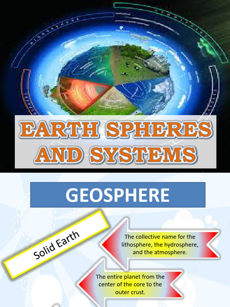 Earth Spheres and Systems | PDF | Atmosphere Of Earth | Earth