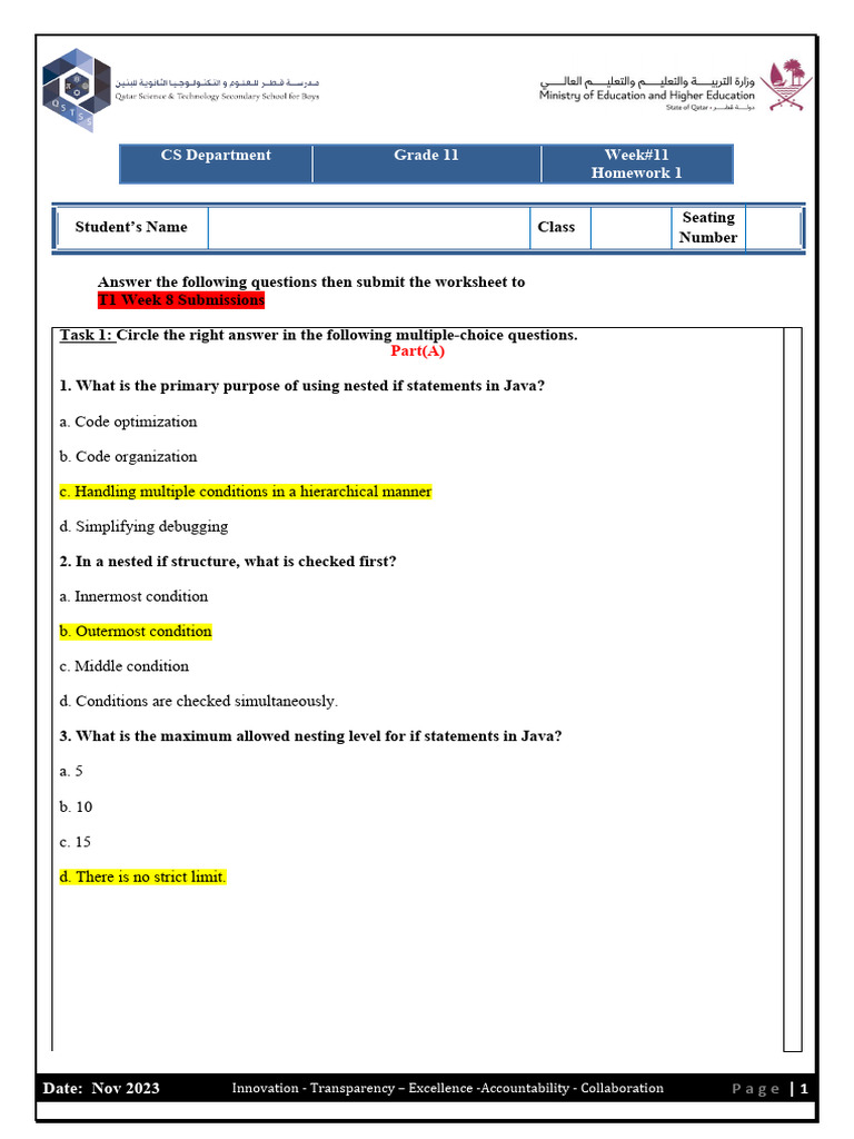 CS G11 T1 W11 Homework 1 Abdulla | PDF | Scope (Computer Science) | Java (Programming Language)