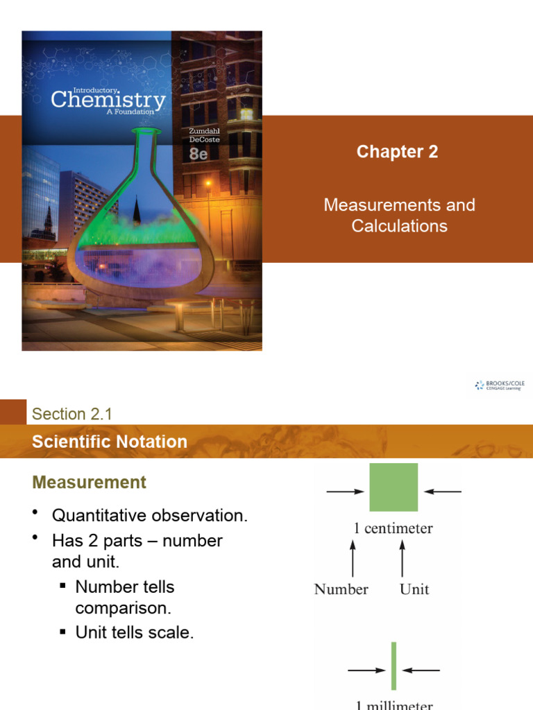 1305 PPT CH02 | PDF | Significant Figures | Fahrenheit