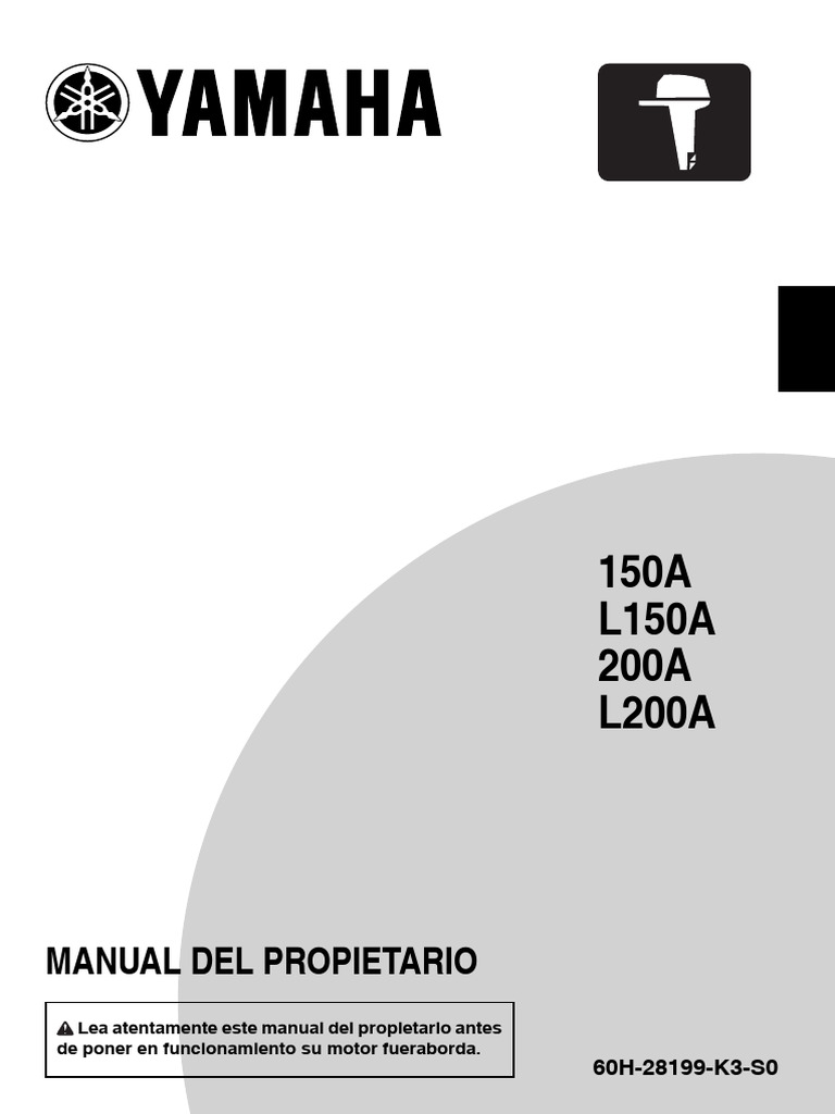 150A 200A Operator Manual | PDF | Motores | Hélice