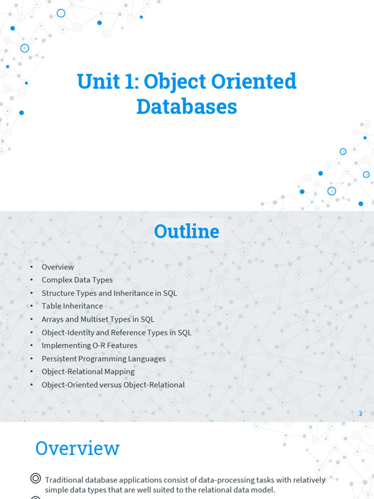 ADS - Unit 1 - v4 | PDF | Databases | Relational Database
