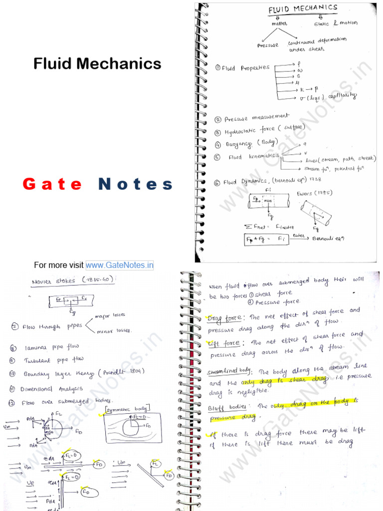 Pages From 1.fluid Mechanics (CE, ME) | PDF