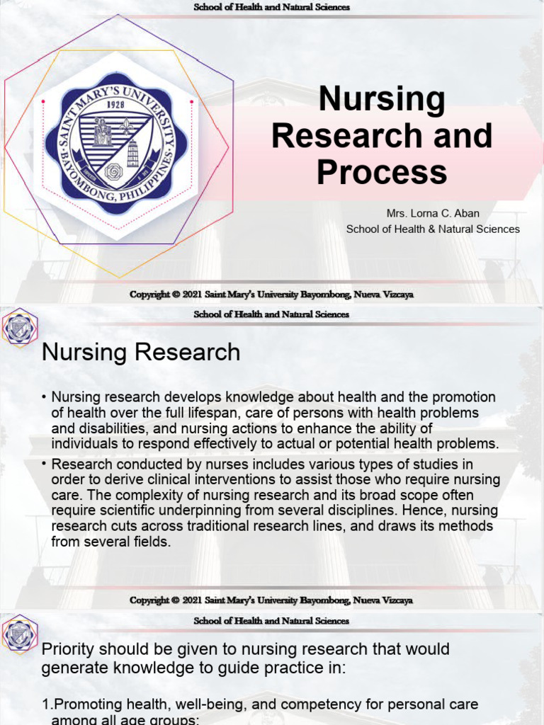 NCMIII Nursing Research and Process | PDF | Nursing | Theory
