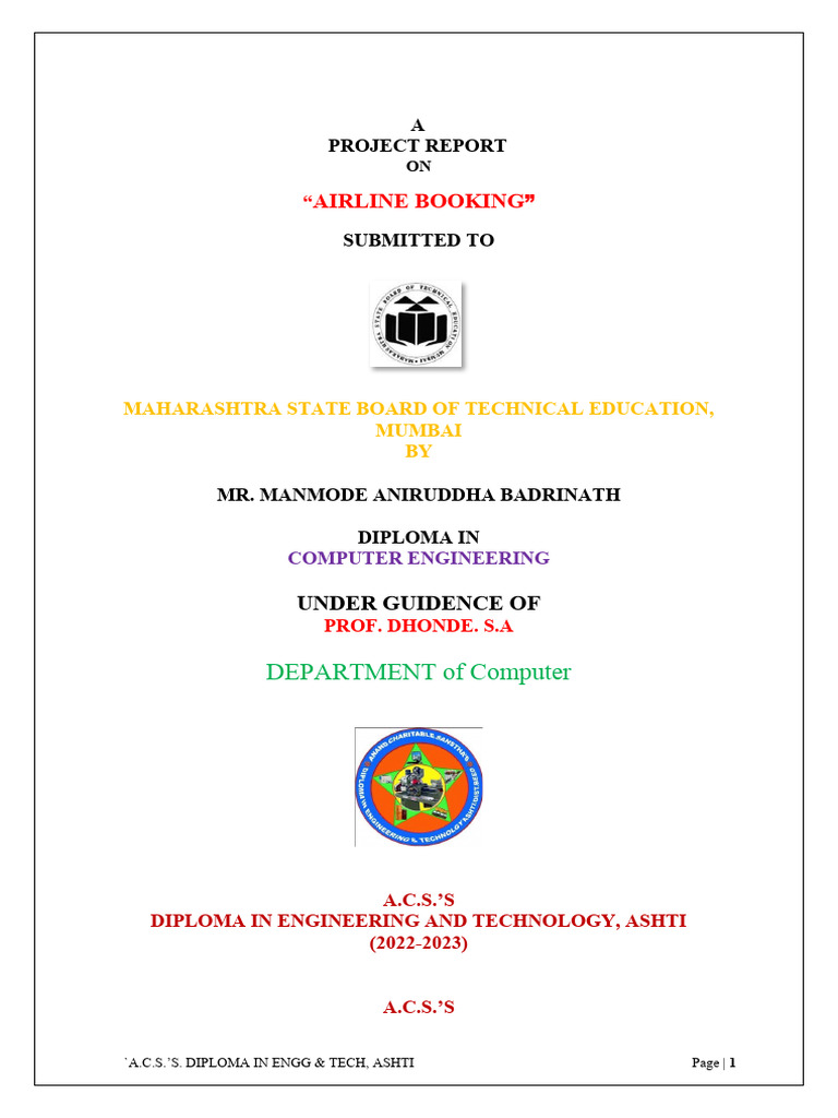 C Language Project (Airline Booking) | PDF | Systems Engineering | Computer Engineering