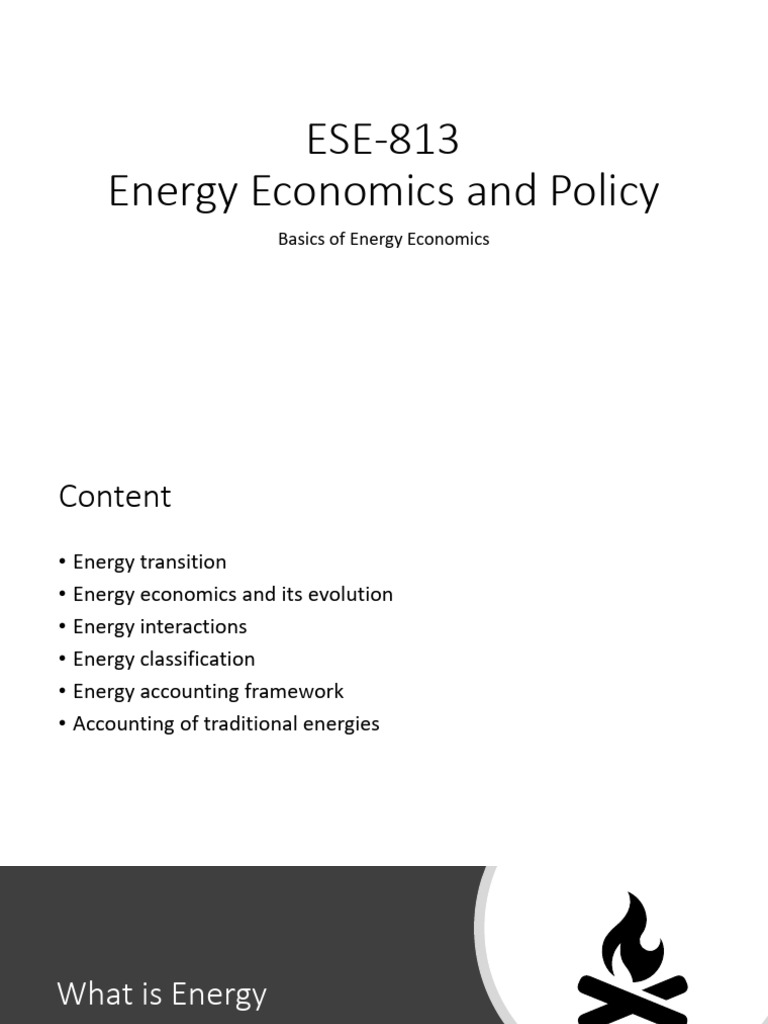 Basics of Energy Economics | PDF | Petroleum | Energy Development