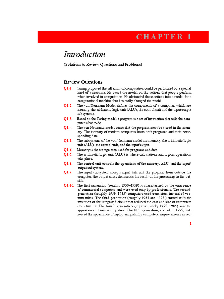 Chapter 1 To 6 | PDF | Programming | Computer Program