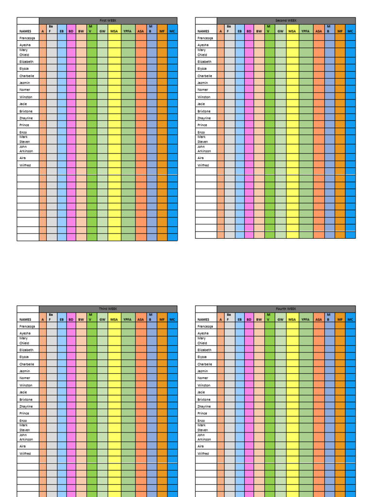 Stars Sheet | PDF