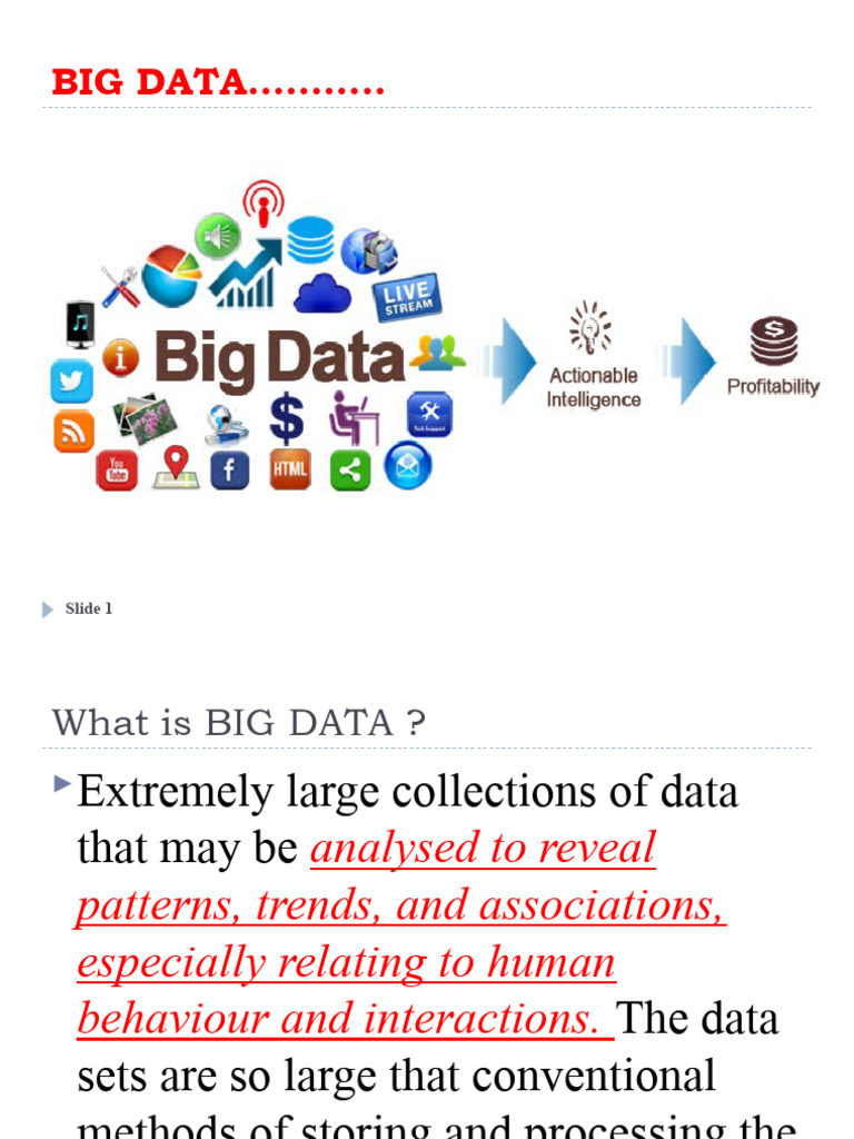 Big Data Presentation | PDF | Big Data | Information