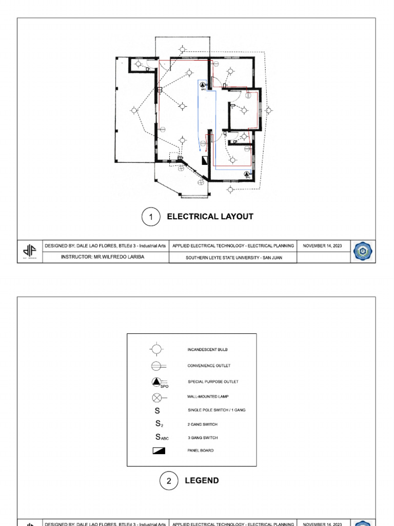 Electrical Plan | PDF | Electrical Wiring | Electrical Equipment
