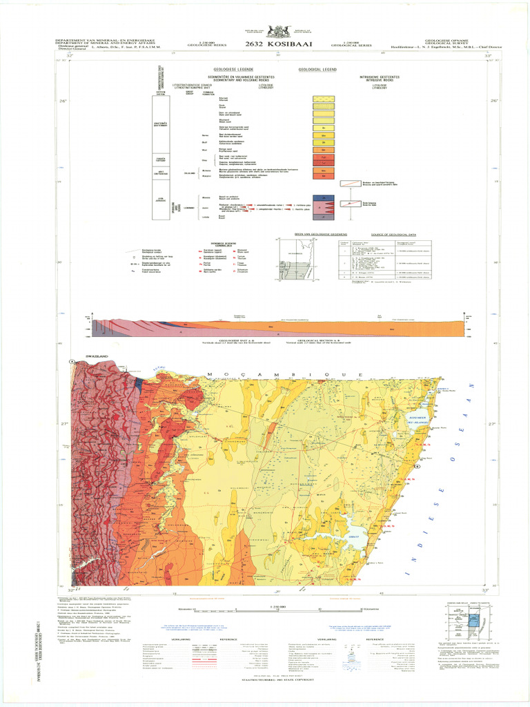 Geological Maps in SA 2632 | PDF