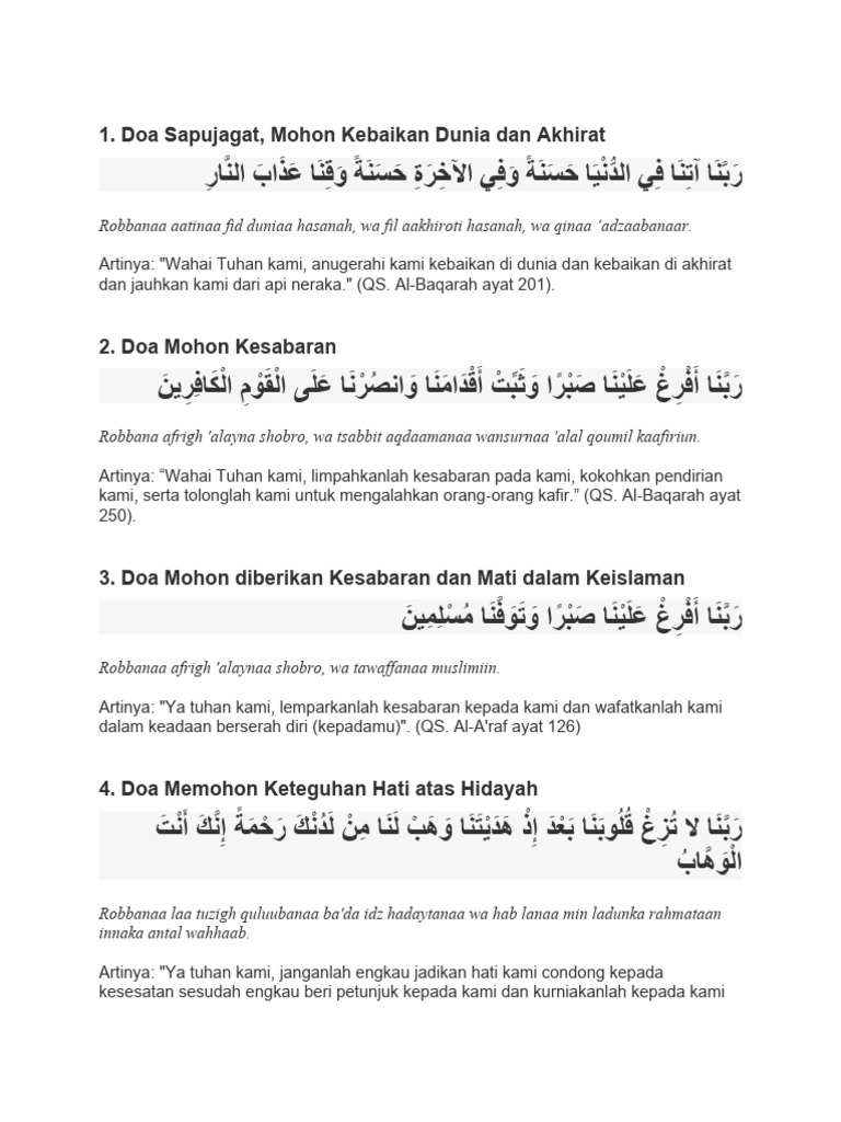 Kumpulan Doa | PDF | Agama & Spiritualitas
