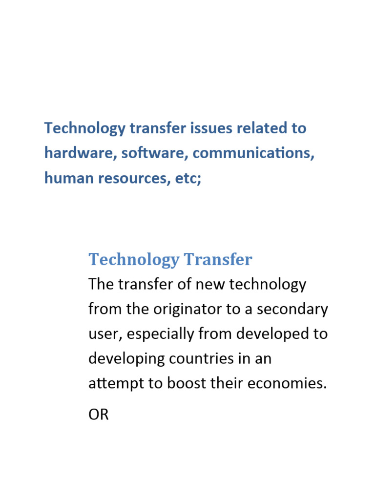 Guide Line For Technology Managment For Student After Mid | PDF | Implementation | Change Management