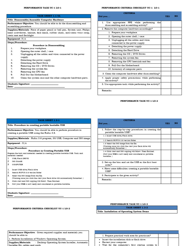 Performance Task 1 For Css | PDF | Usb Flash Drive | Booting