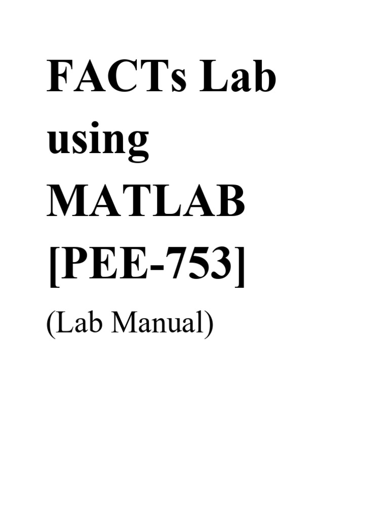 Pee753 - Lab Maual | PDF | Electrical Impedance | Transformer Pee753 - Lab Maual | PDF | Electrical Impedance | Transformer