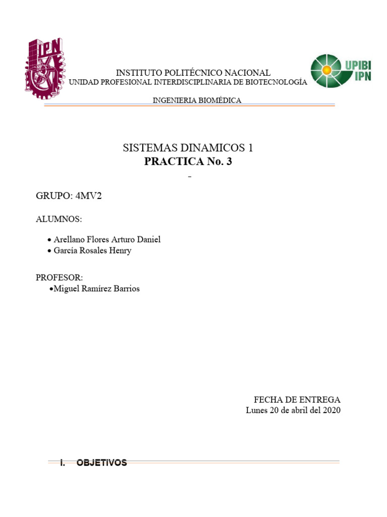 Practica 3f | PDF | Sistema de control | Simulación
