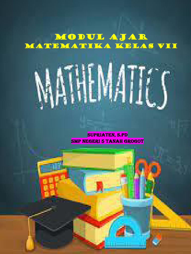 Modul Ajar: Matematika Kelas Vii | PDF | Karier & Perkembangan